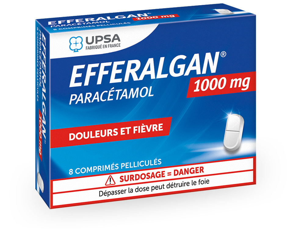 La gamme Efferalgan® soulage la fièvre et les douleurs légères à modérées