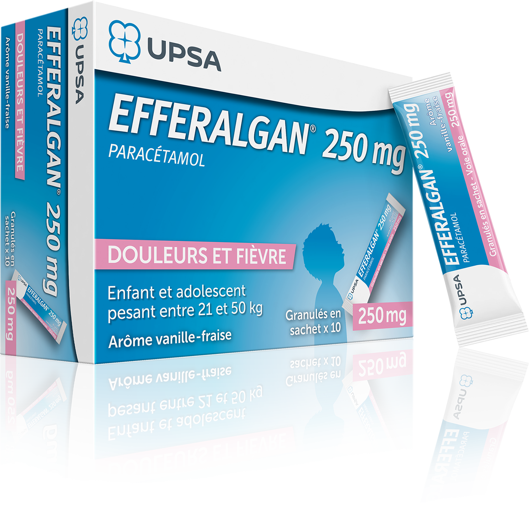 EFFERALGAN® 250 mg | Upsa nosproduits